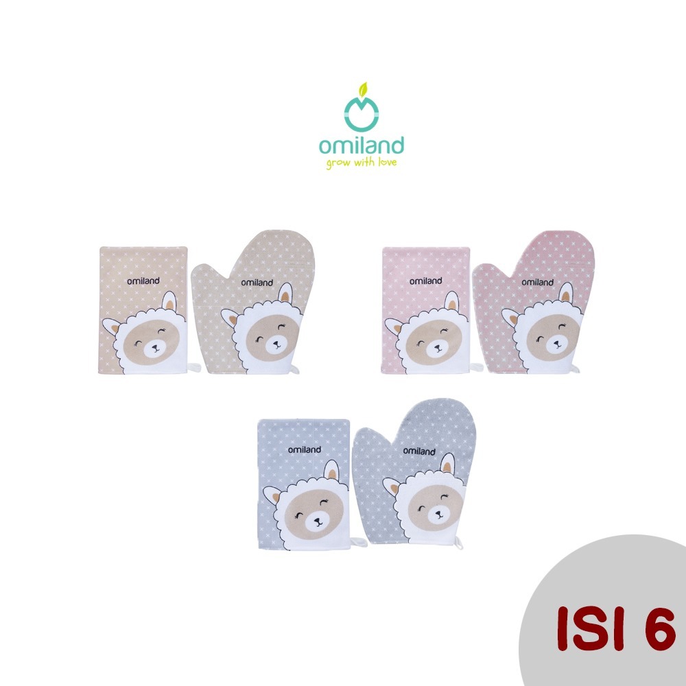 Jual Omiland Waslap Tangan + Kotak Bayi Alpaca Series (Isi 6) | Shopee ...