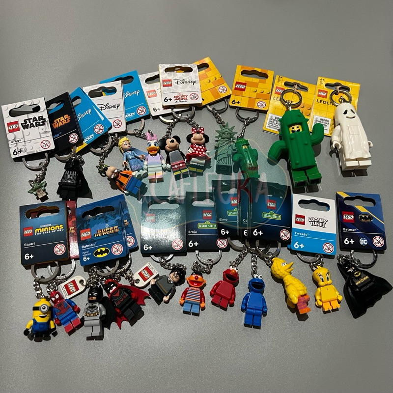 Jual [ORIGINAL] LEGO Keyring Minifigure | Shopee Indonesia