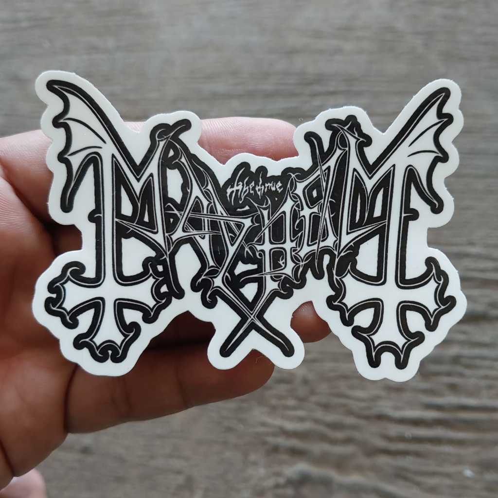 Jual Stiker Band MAYHEM - STICKER MOTOR / HELM / LAPTOP / HP ...
