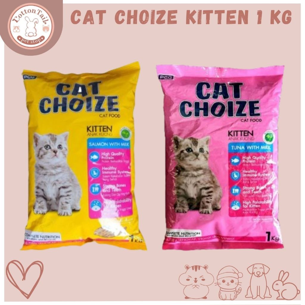 Jual Cat Choize Kitten 1kg - Makanan Kucing Cat Choize / Cat Food ...