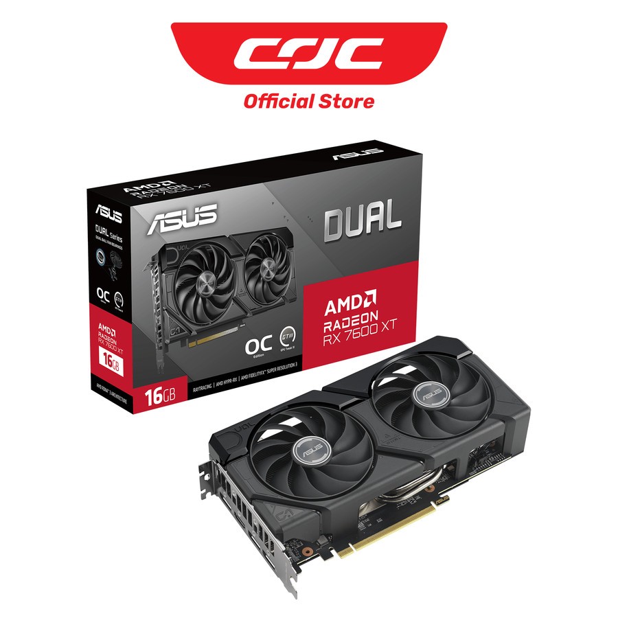 Jual ASUS Dual Radeon RX 7600 XT 16GB OC Edition | Shopee Indonesia