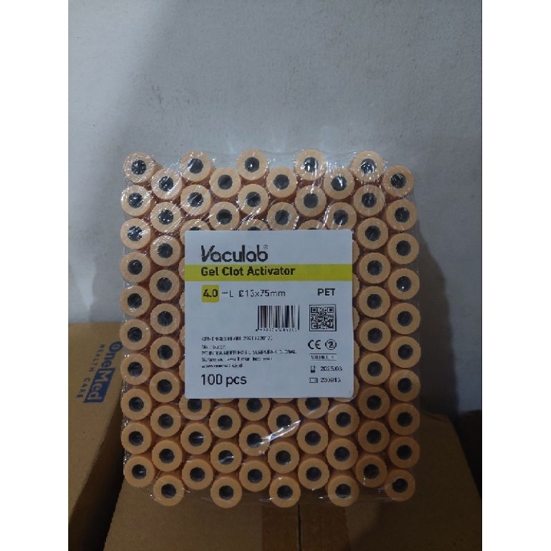 Jual Tabung Gel Clot Activator Vacuum tube tutup Kuning | Shopee Indonesia
