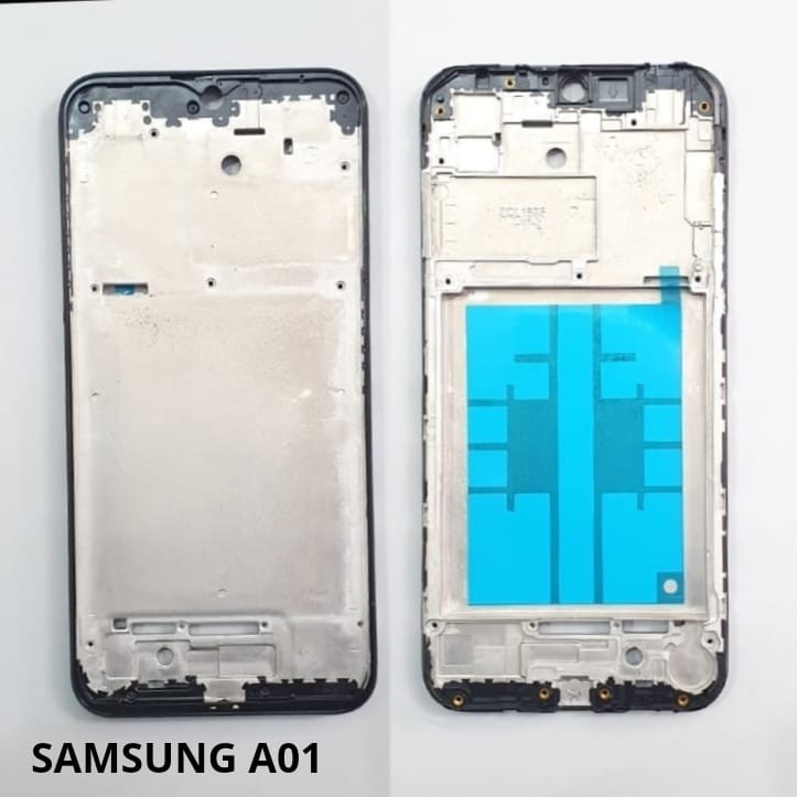 Jual FRAME LCD TULANG DUDUKAN LCD SAMSUNG A01 A015 // A01 CORE BLACK | Shopee Indonesia