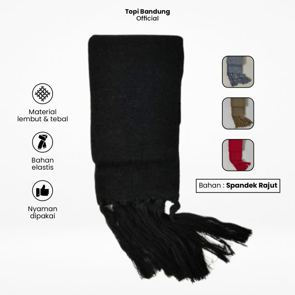 Jual Syal rajut tebal sal umroh scarf rajut tebal | Shopee Indonesia