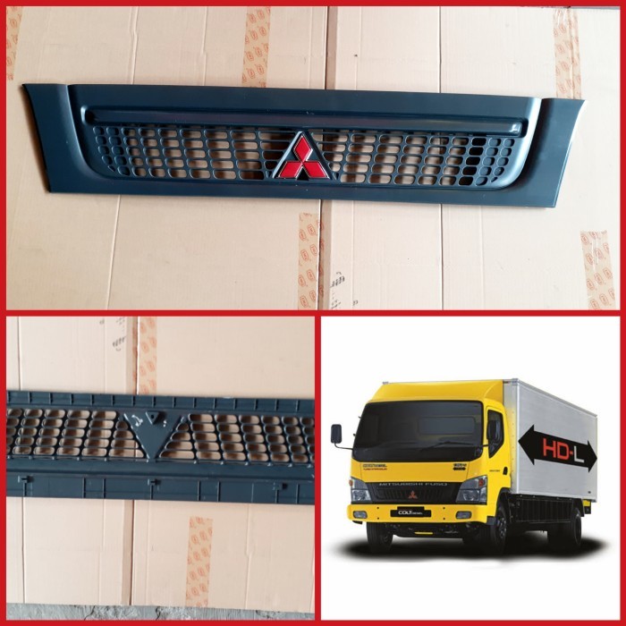 Jual GRILL GRILLE DEPAN CANTER COLT DIESEL 136 PS HDL KABIN LEBAR ...