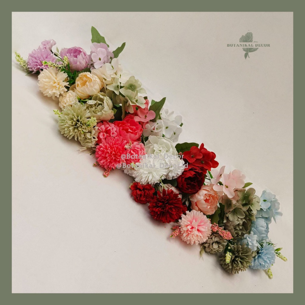 Jual Bouquet Bunga Rose Pompom Hydrangea Dianthus Premium Bunga Mawar ...