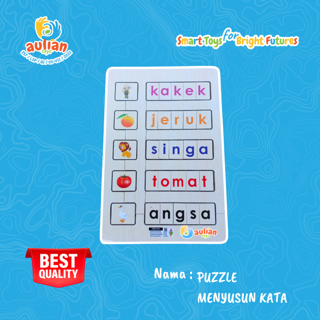 Jual ANEKA PUZZLE/MAINAN ANAK/MAINAN KAYU/MAINAN EDUKASI/ALAT PERAGA ...