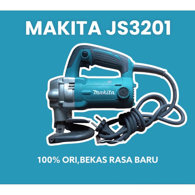 Jual MESIN NIBLER CUTTER MAKITA JS3201 BEKAS RASA BARU ORI | Shopee Indonesia