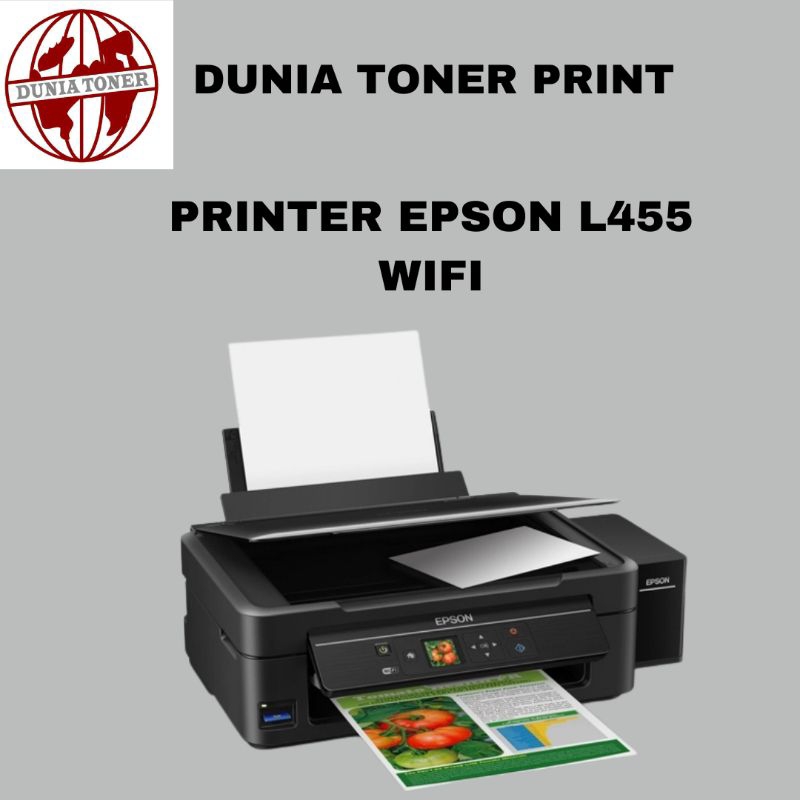 Jual PRINTER EPSON L455 WIFI ALL IN ONE SIAP PAKAI MURAH | Shopee Indonesia