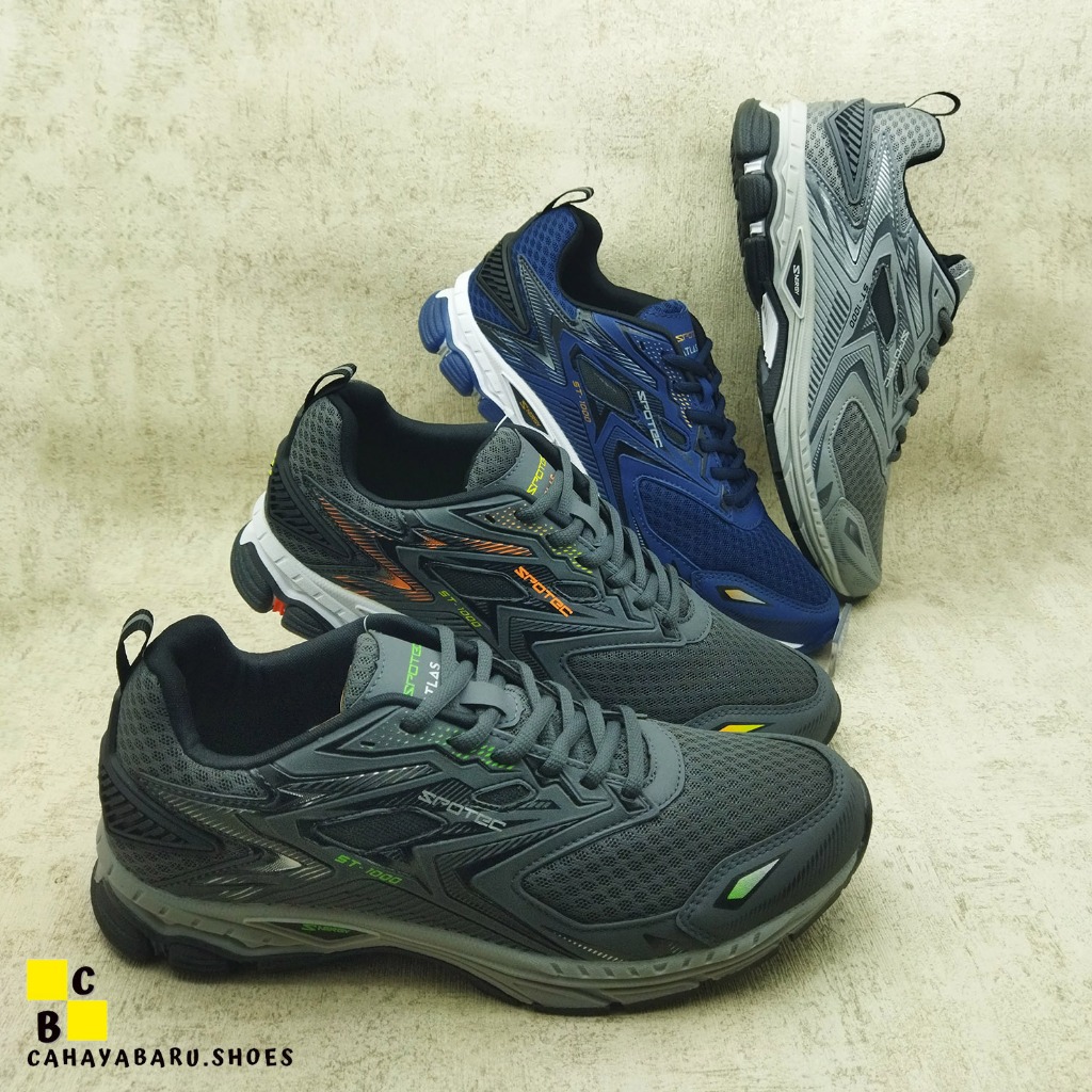 Jual SPOTEC SEPATU RUNNING ATLAS | Shopee Indonesia