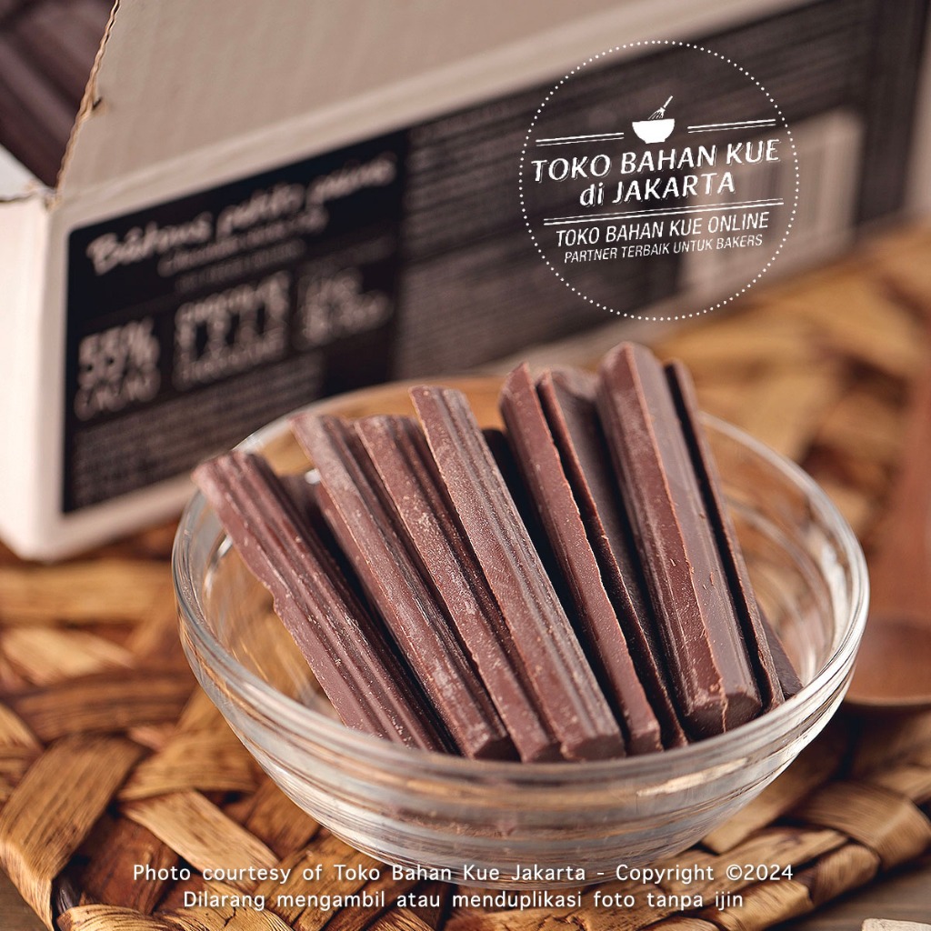 Jual Valrhona - Sticks 55% 100gr Dark Couverture Chocolate Batons Stick ...