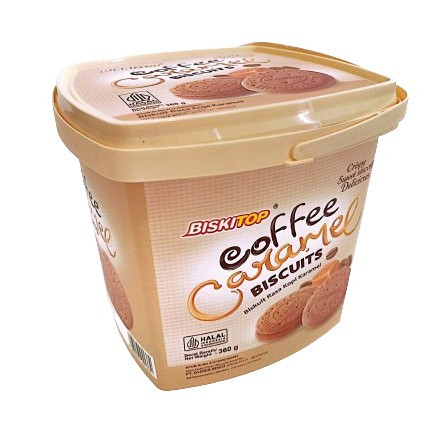 Jual BISKITOP - Coffee Caramel Biscuits 360r / biskuit / kue lebaran | Shopee Indonesia