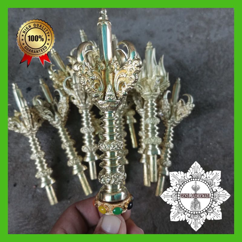 Jual KATIK GENTA UNTUK UKURAN GENTA 7 DAN 8 CM / GAGANG GENTA / TANGKAI ...