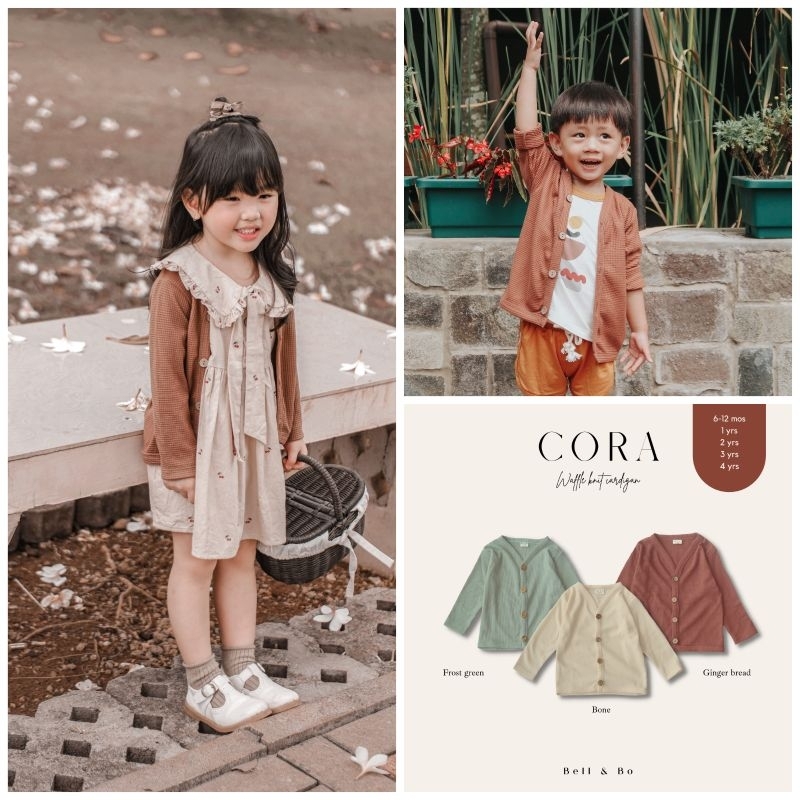 Jual BELL&BO - CORA Waffle Knit Cardi - jaket anak unisex | Shopee ...