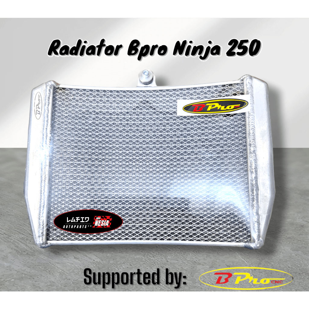 Jual Radiator Bpro Gen 2 Ninja 250 FI Old New CBR 250 RR Yamaha R25 | Shopee Indonesia