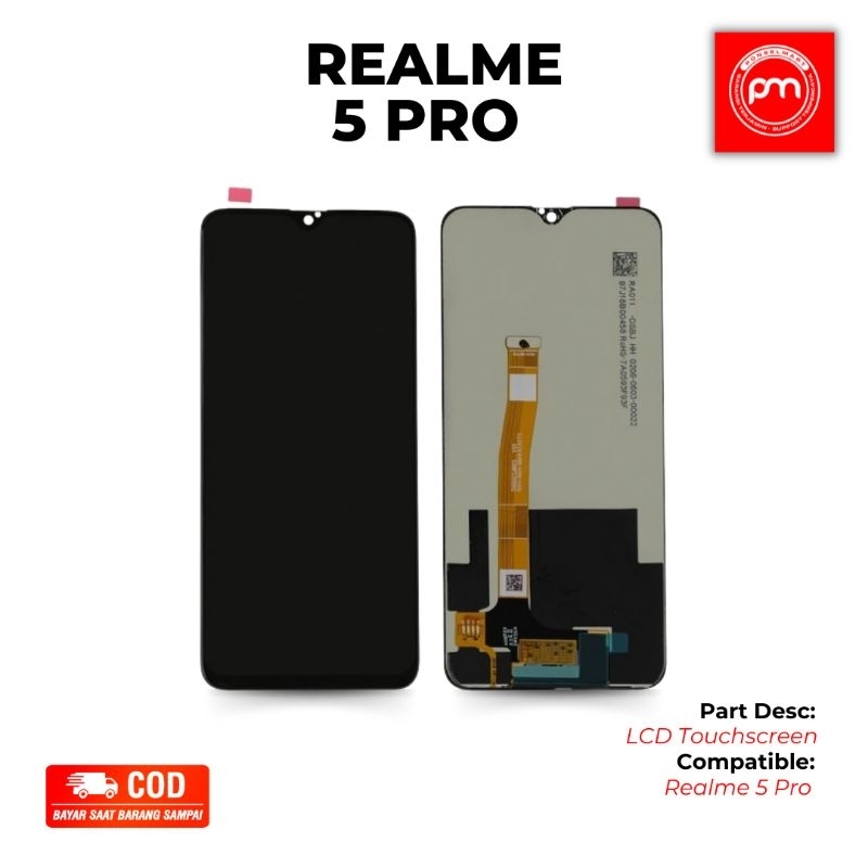 Jual LCD Realme 5 Pro/Realme Q Fullset LCD Touchscreen | Shopee Indonesia