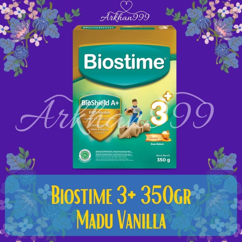 Jual BIOSTIME 3+ 350GR MADU VANILLA / HEALTHY WAY | Shopee Indonesia
