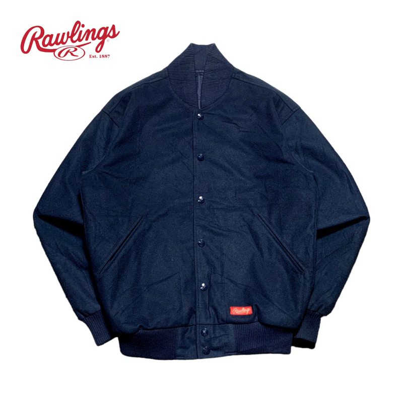 Jual Rawlings Reversible Varsity Jacket | Shopee Indonesia