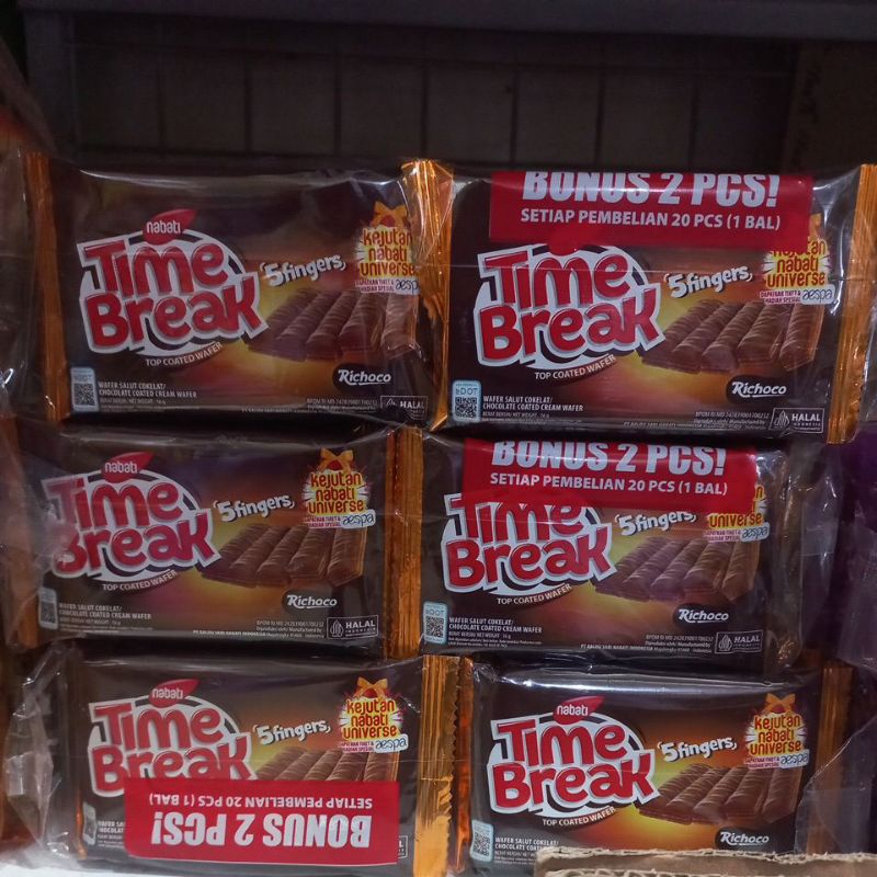 Jual TIME BREAK RICHOCO (20X@16GR) | Shopee Indonesia