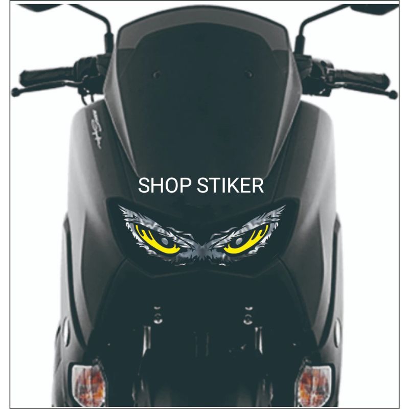 Jual Stiker sticker mata elang lampu nmax new | stiker sticker mata ...