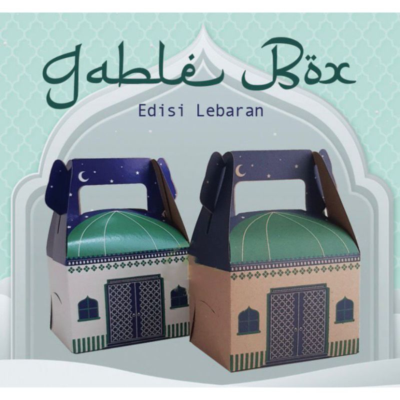 Jual Box hampers / Gable Box / Hampers Box Kemasan / Parcel hari raya ...