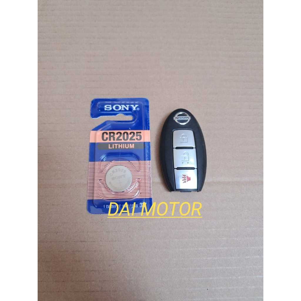 Jual Baterai remote nissan juke Original Sony CR2025 | Shopee Indonesia
