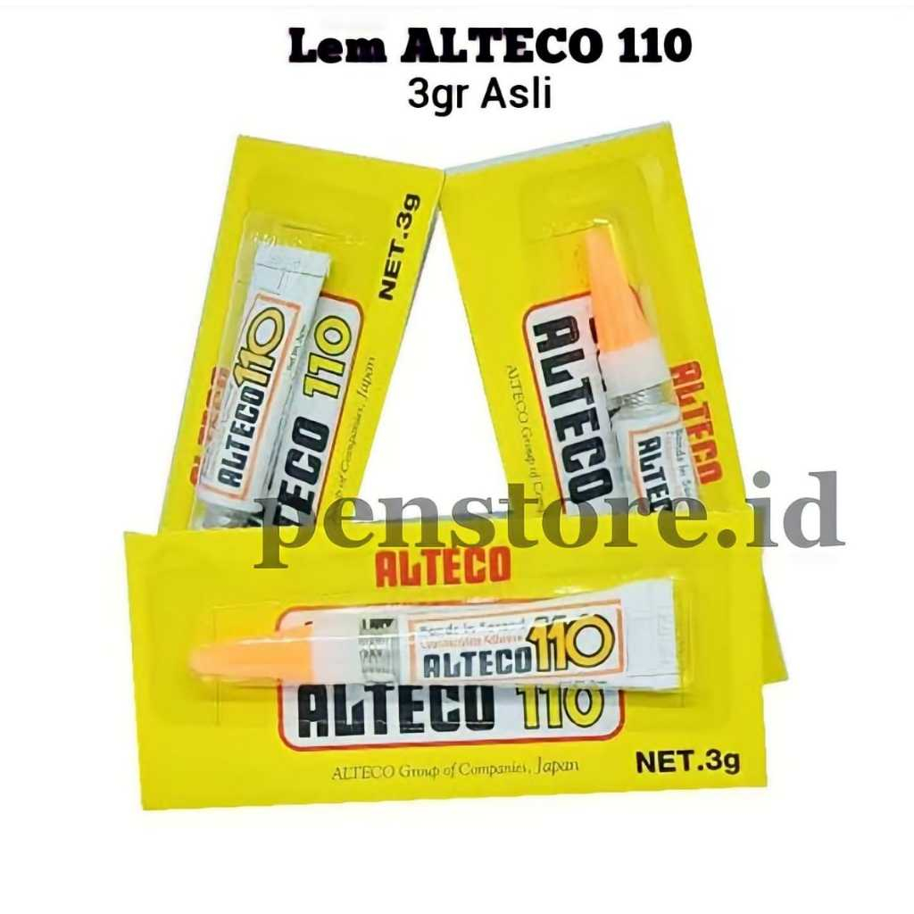 Jual (pcs) Lem ALTECO 110 3gr Asli / Lem super / lem kaca / lem kayu | Shopee Indonesia