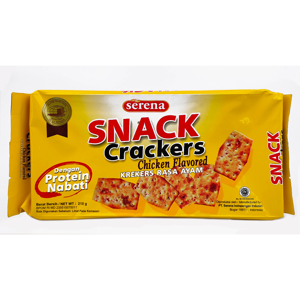 Jual Biskuit Kraker Rasa Ayam Nissin Snack Crackers 210 gr Chicken ...