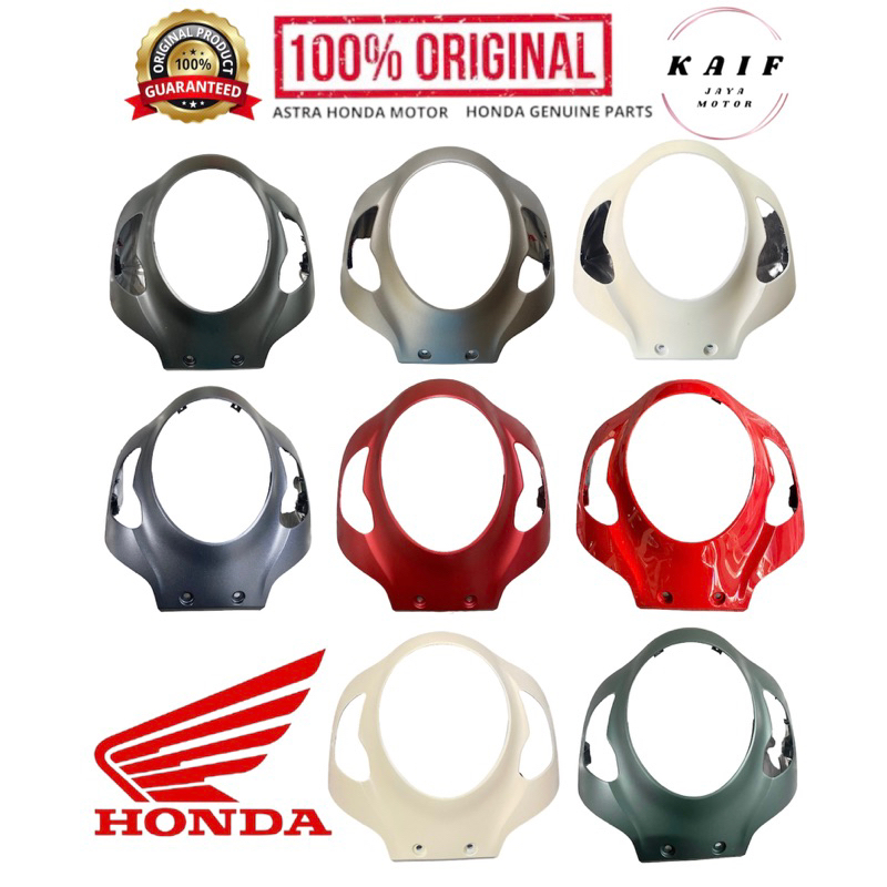 Jual Cover FR Top Tameng Lampu Depan Honda New Scoopy esp sporty ...