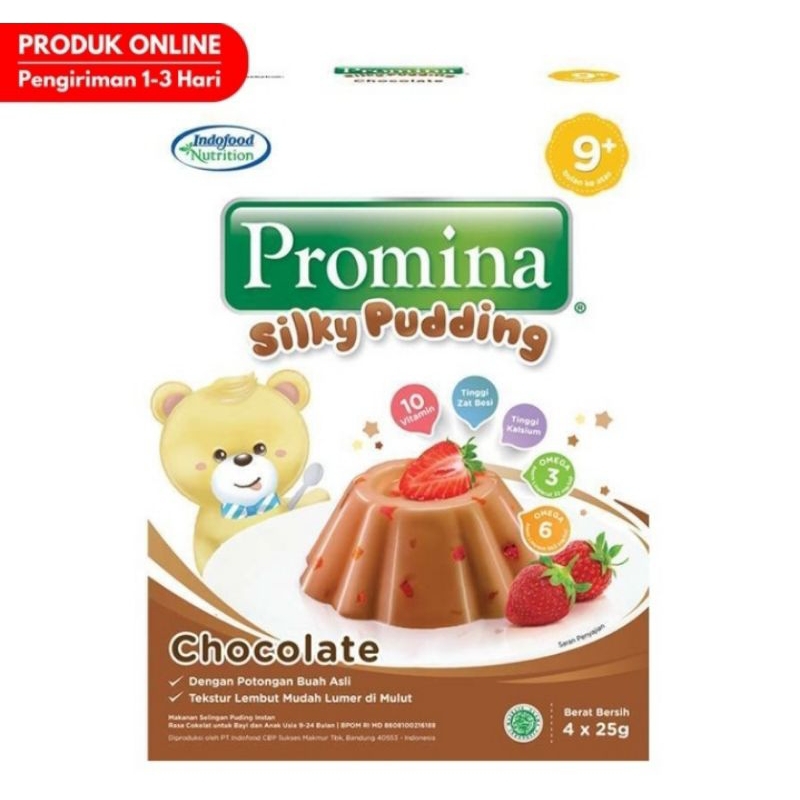 Jual Promina Silky Pudding Chocolate 100 g | Shopee Indonesia