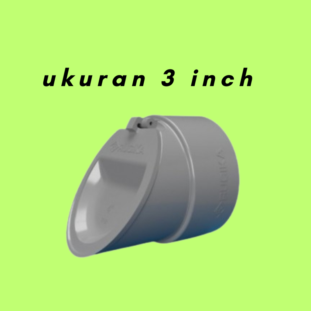 Jual Backflow 3” x 2 1/2 RUCIKA 1 x 2 1/2” PVC 3 x 2” Sambungan Pipa ...