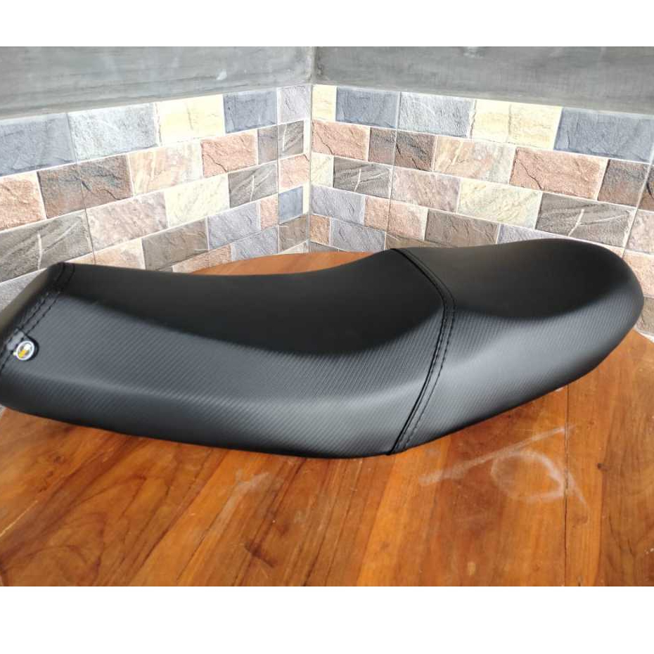 Jual JOK MOTOR FU KARBU MODEL DOUBLE SEAT KULIT MBTECH-JOK SATRIA ...
