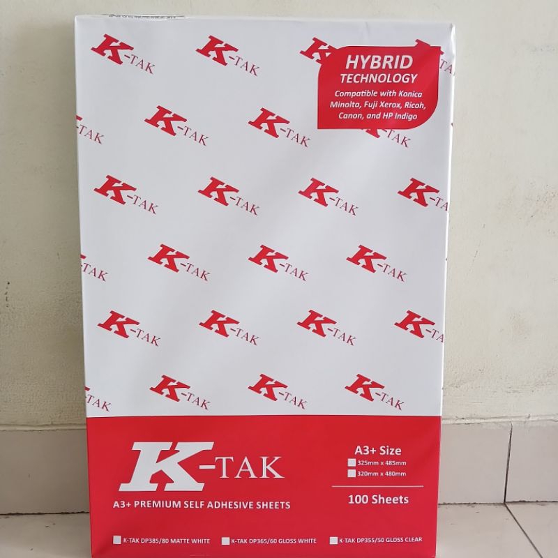 Jual Sticker Vinyl K-TAK Glossy A3+ | Shopee Indonesia