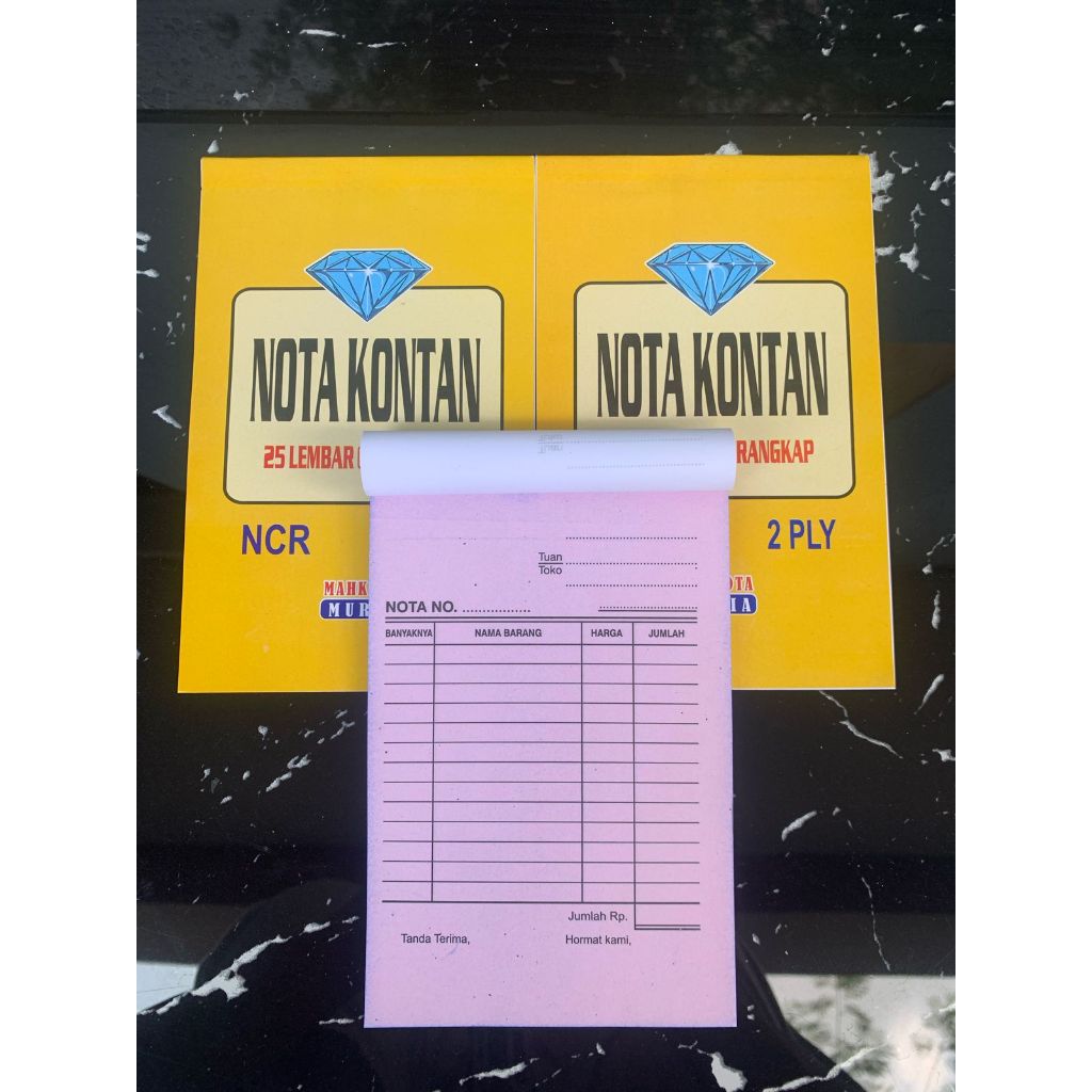 Jual NOTA 2 PLY, NOTA NCR, NOTA KECIL RANGKAP 2, NOTA KONTAN MURAH ...