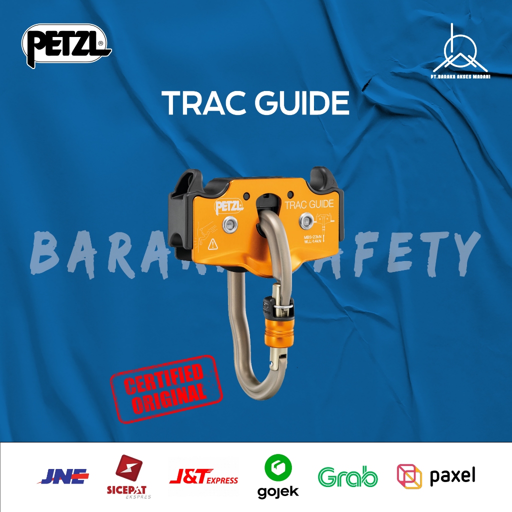 Jual PETZL TRAC GUIDE Trolley with Optimal Durability for Outbound for ...
