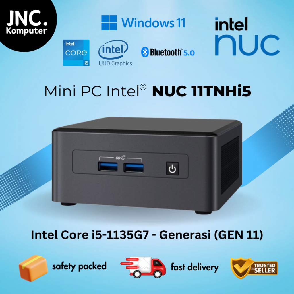 Jual Mini PC NUC Intel Core i5 NUC11TNHI5 GEN 11 +SSD +RAM | Shopee ...