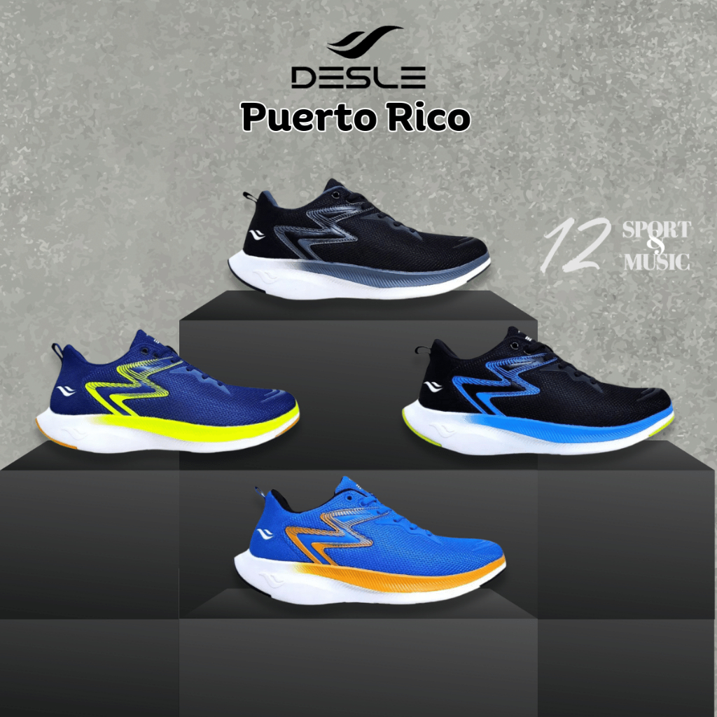 Jual Sepatu Lari Desle Puerto Rico 100% Original Desle Indonesia Sepatu ...
