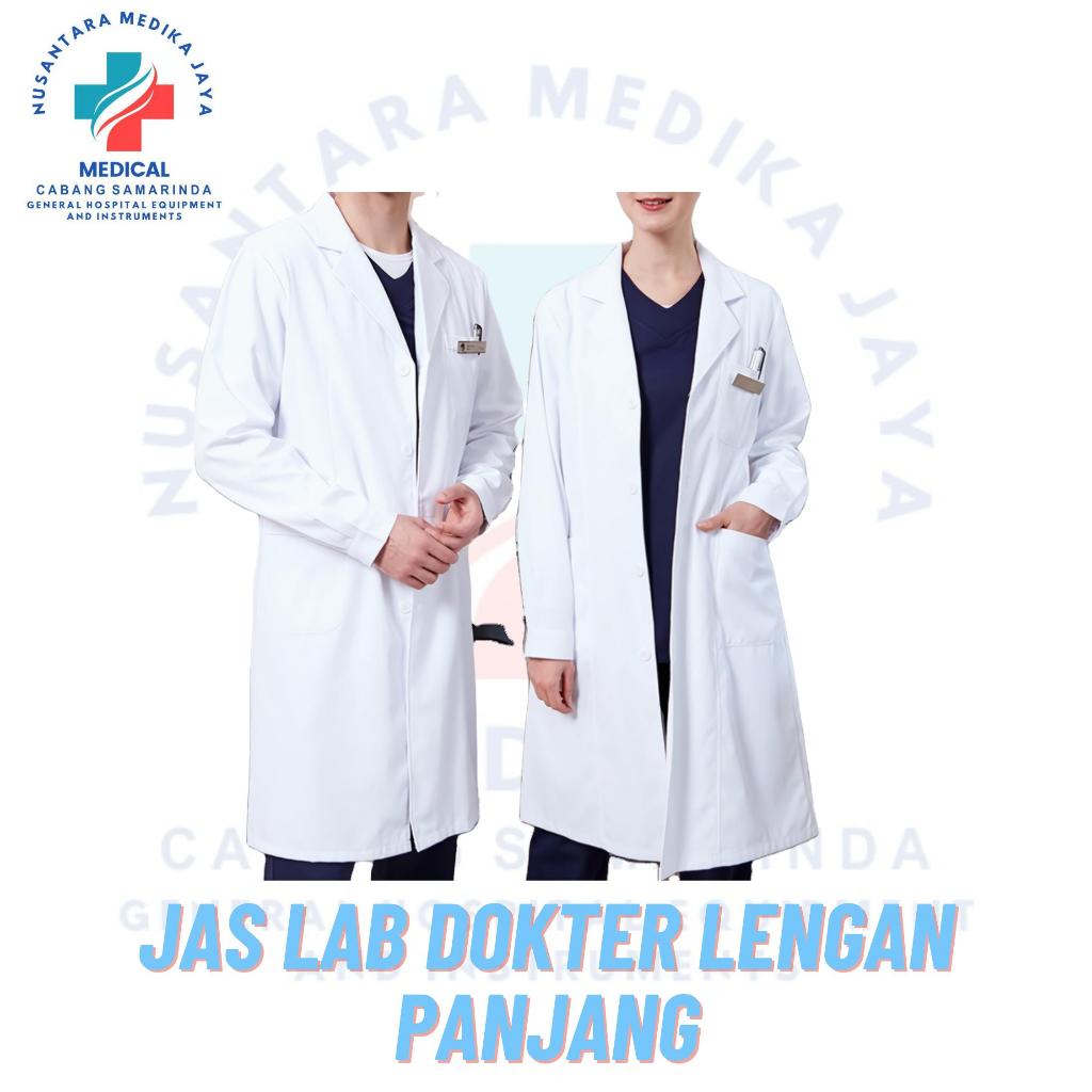 Jual Jas Lab Dokter lengan Panjang Multifungsi Bahan Oxford Original ...
