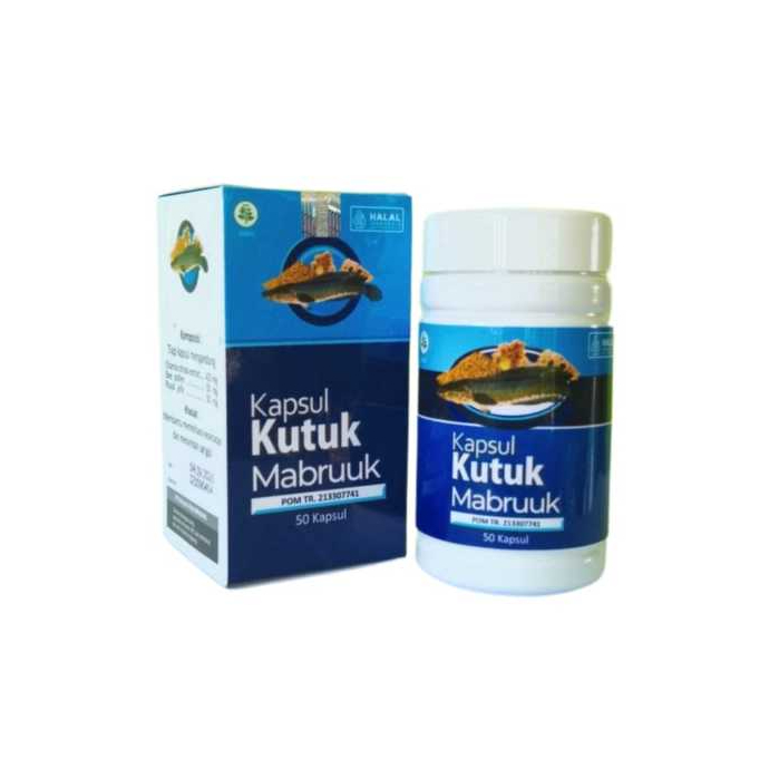 Jual Ikan Kutuk / Ikan Gabus ekstrak 50 kapsul Mabruuk | Shopee Indonesia