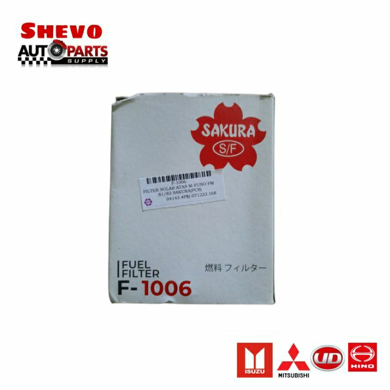 Jual FILTER SOLAR ATAS M-FUSO FM 81/82 SAKURA (F-1006) | Shopee Indonesia