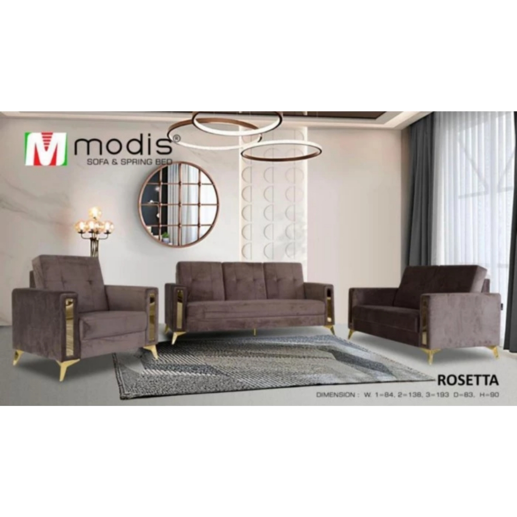 Jual MODIS Sofa Type ROSETTA - 3+2+1 Seater | Shopee Indonesia