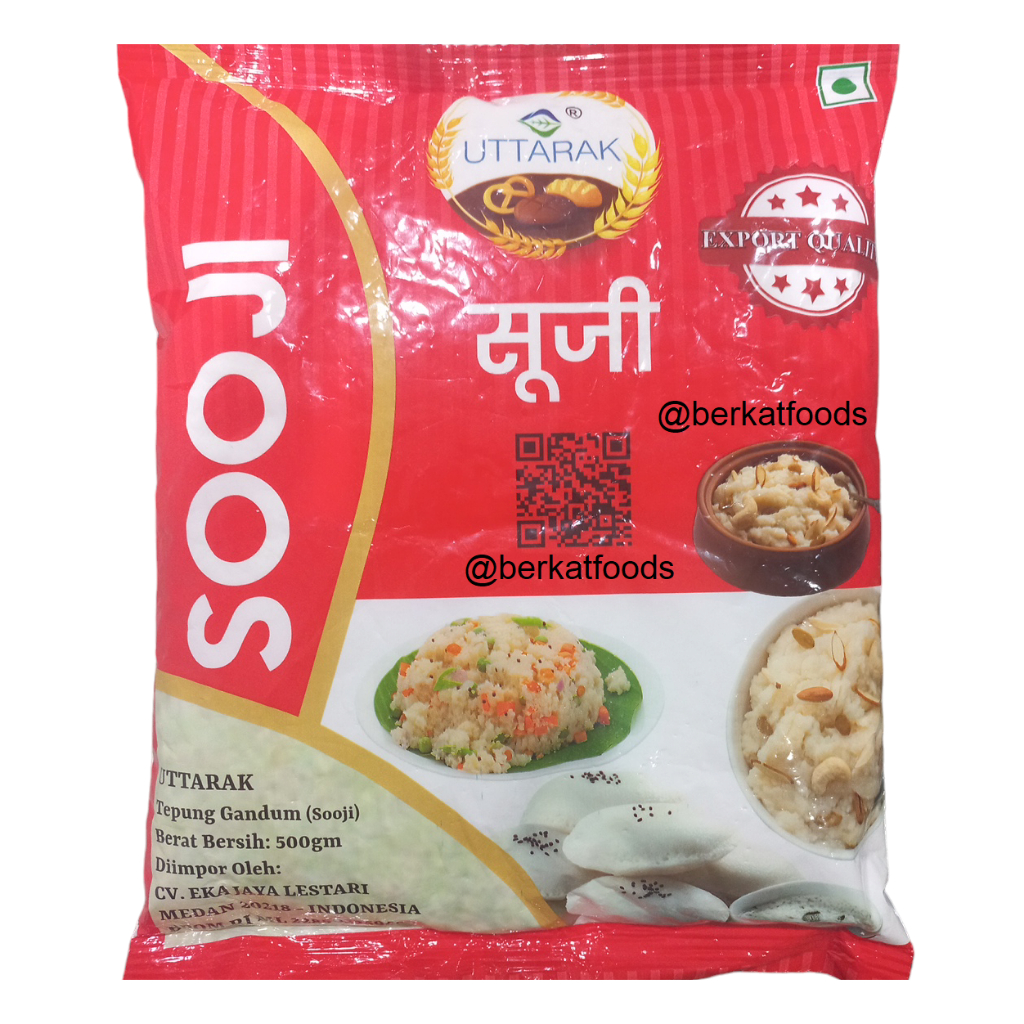 Jual Sooji Uttarak / Suji India / Tepung Semolina / Samolina Flour ...