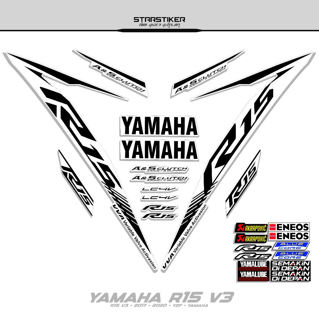 Jual Striping Yamaha R15 V3 Motif 4/Yzf/2017/2018/2019/2020/Decal ...
