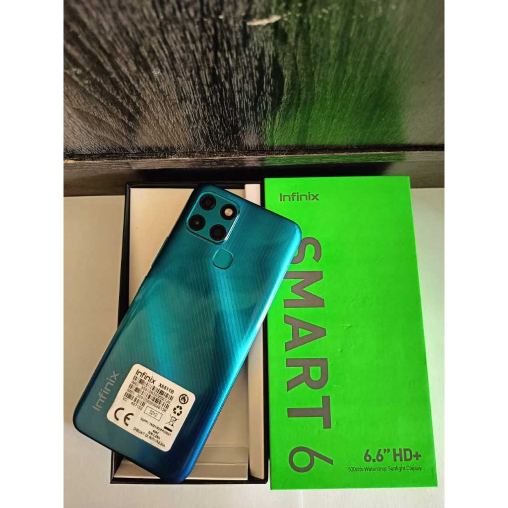 Jual INFINIX SMART 6 - RAM 3/64 | 2/32 GB SECOND BEKAS FULLSET | Shopee ...