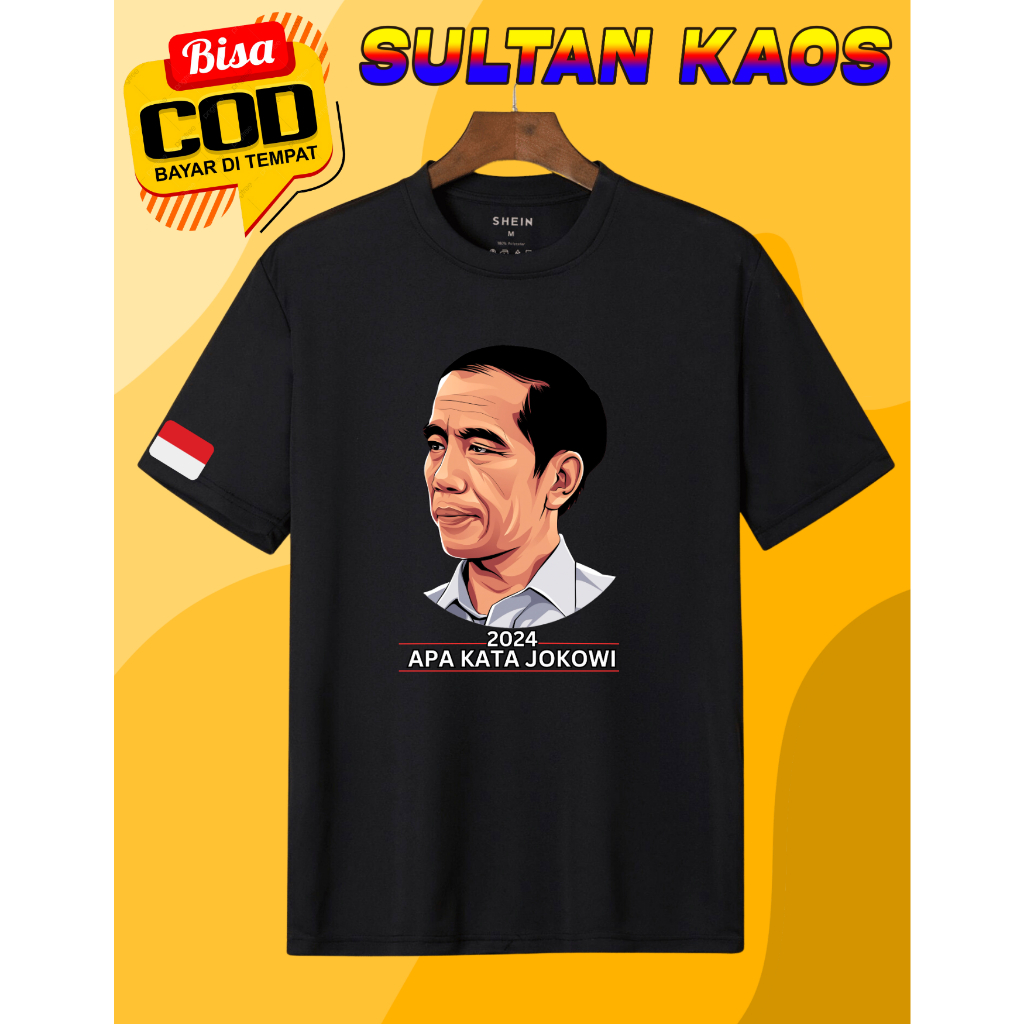 Jual Baju Presiden Jokowi /Kaos 2024 Apa Kata Jokowi/Kaos Relawan Jokow ...