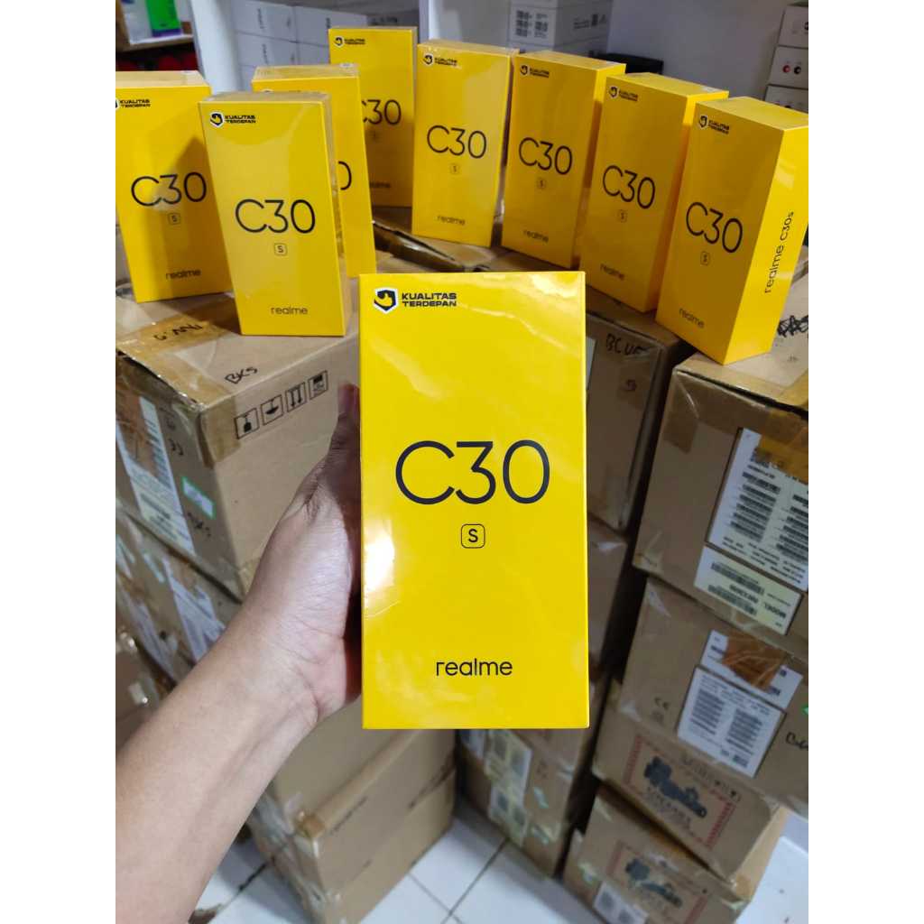 Jual Realme C30S RAM 3/32 GB,garansi resmi NEW | Shopee Indonesia