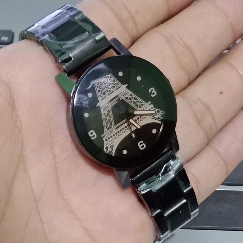 Jual Jam Tangan Rantai Paris Jam Tangan Pria wanita | Shopee Indonesia