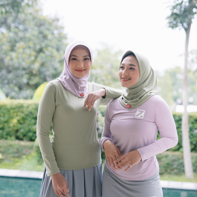 Jual Zeea Inner Manset Olahraga Baju Wanita Polos Amna Athesthetic ...