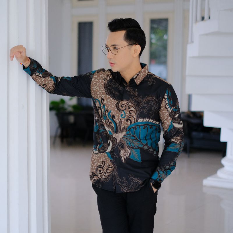 Jual BAJU BATIK PRIA MODERN LAPIS FURING ERO MOTIF KUPU HITAM | Shopee ...