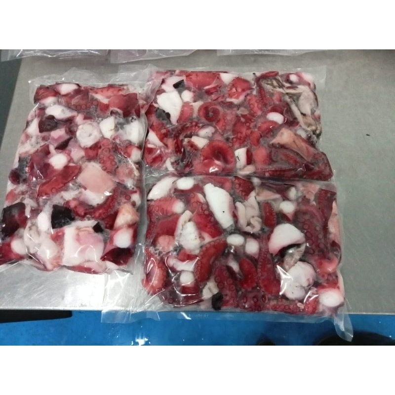 Jual octopus frozen 1kg / gurita potong 1 kg l tentakel kualitas export ...